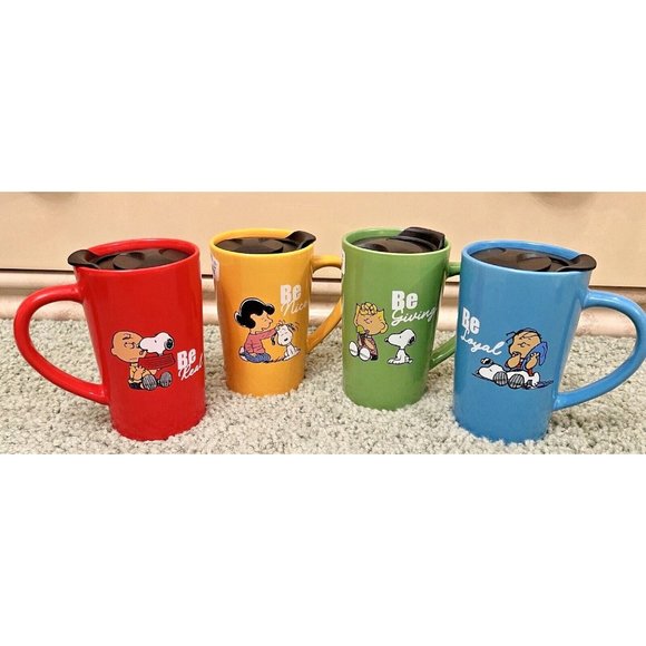 Gibson | Kitchen | Gibson Peanuts Gentle Reminders 8 Oz Travel Coffee ...